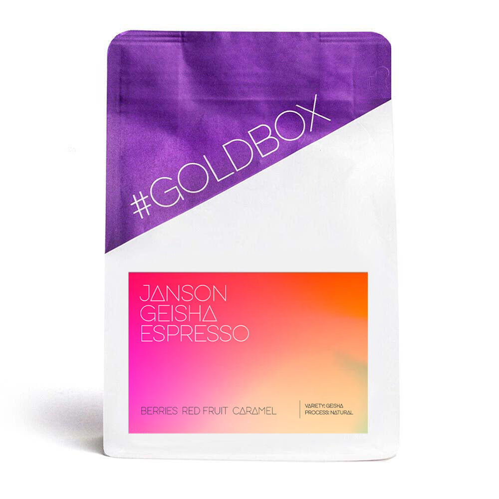 Janson Geisha Espresso– Gold Box Roastery LLC