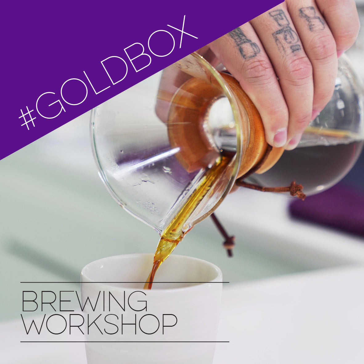 Brewing Workshop– Gold Box Roastery LLC